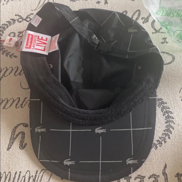 Supreme | Accessories | Supreme X Lacoste Reflective Hat | Poshmark